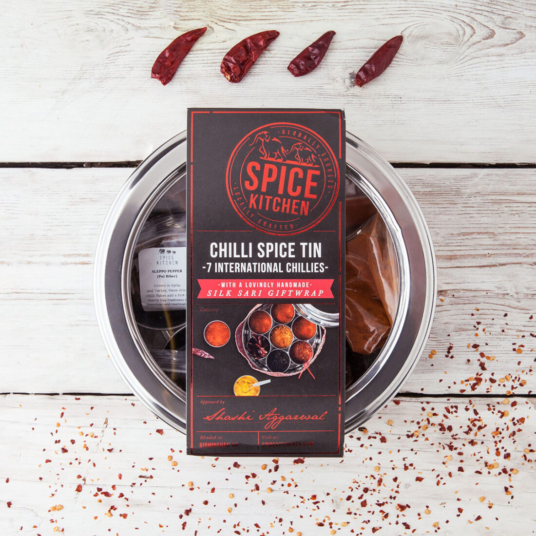 Spice Kitchen World Chilli Tin Collection | The Fine Harvest